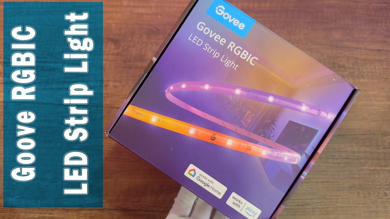 Govee RGBIC LED Strip Lights Unboxing & Look - YouTube