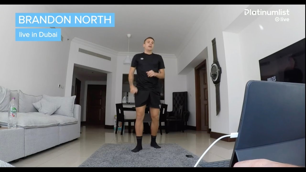 Live Fitness Session for Kids with Brandon North - YouTube
