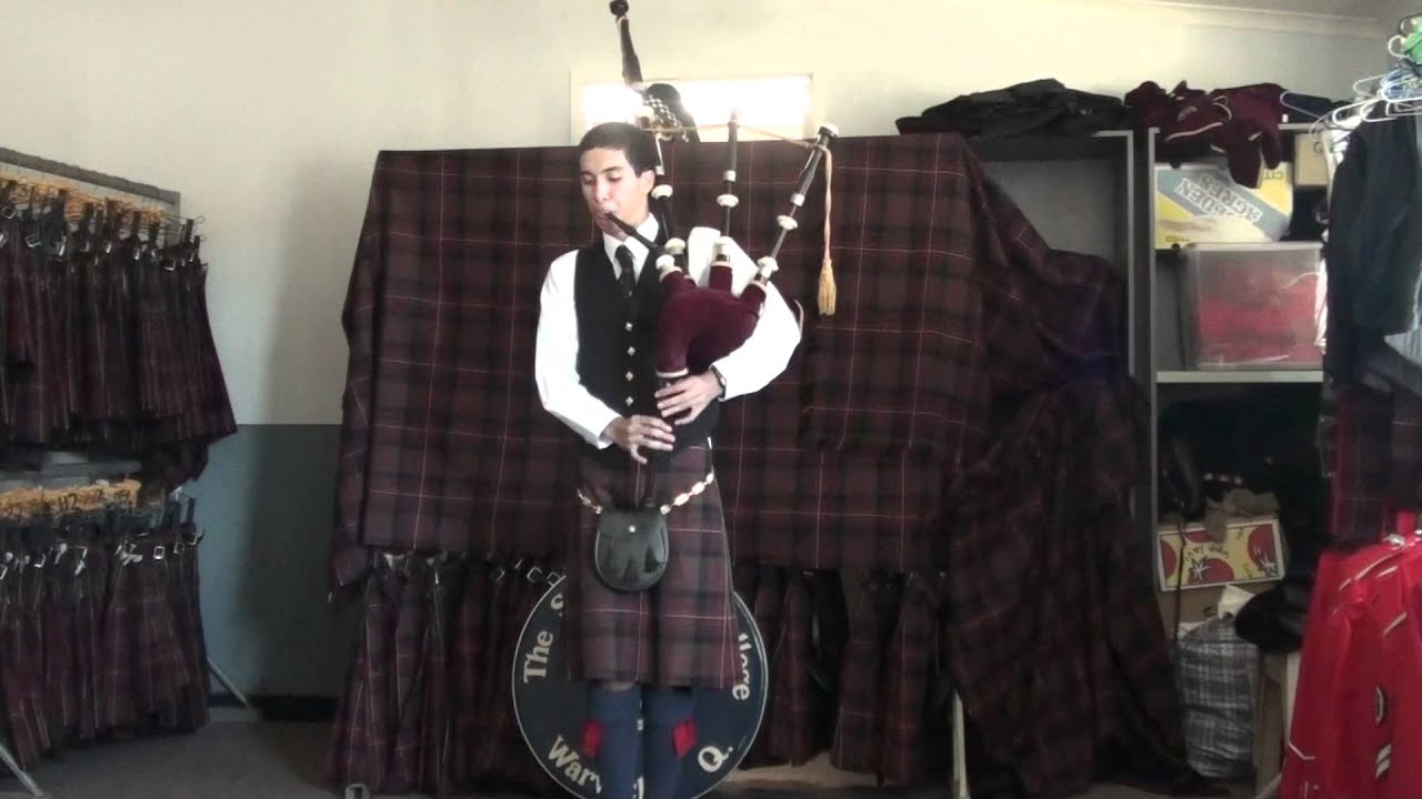 BagpipeLessons.com Online Competition - Malcolm Mackellar - Grade 2 ...