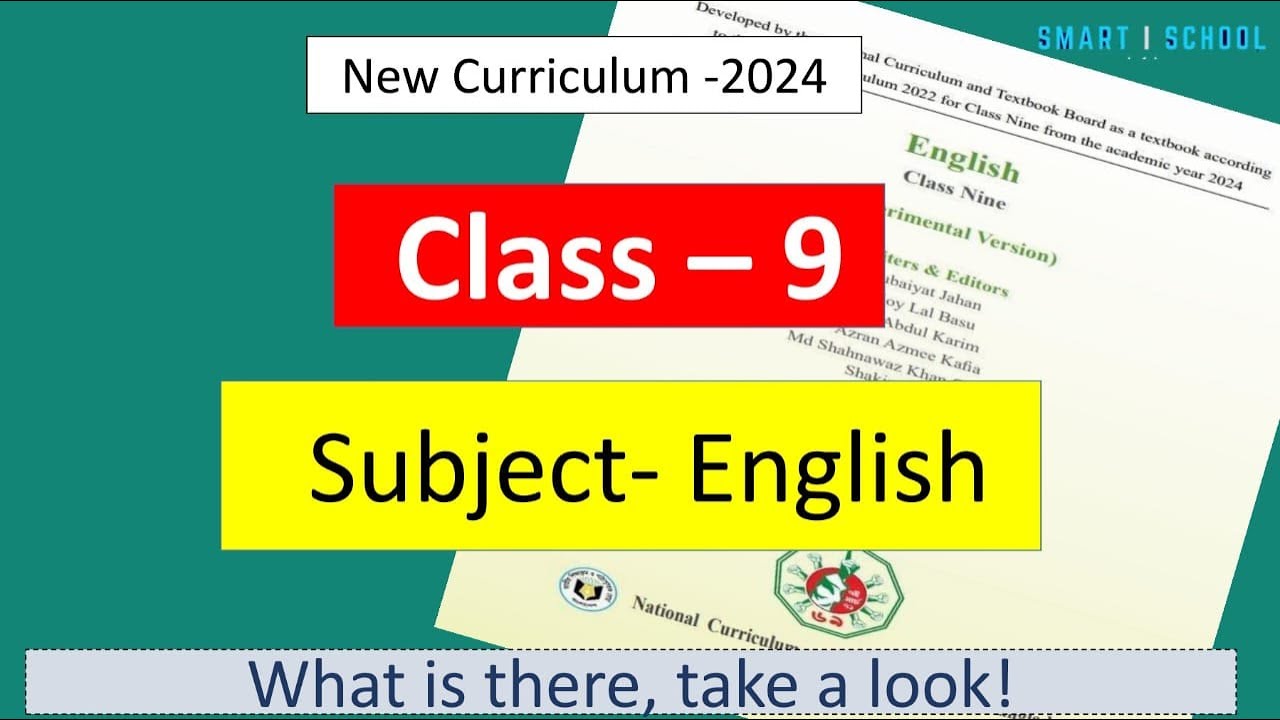 class 9 new english book 2024 - YouTube