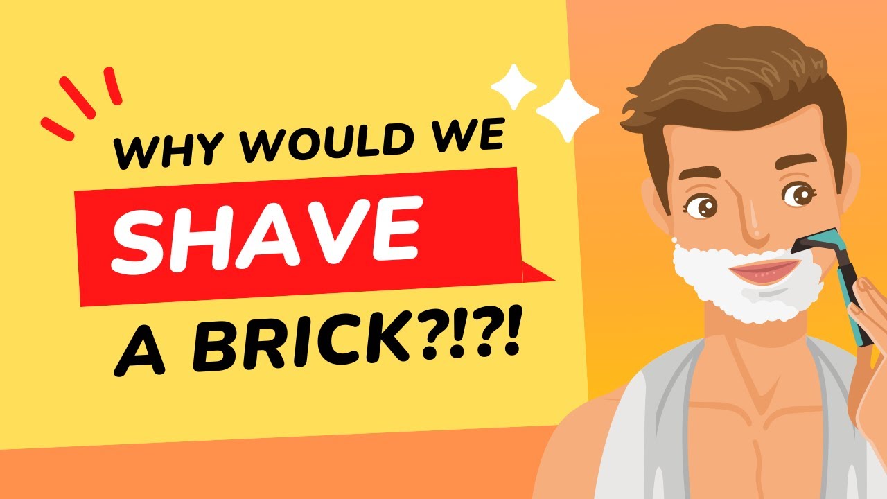 Were Shaving Bricks! - YouTube