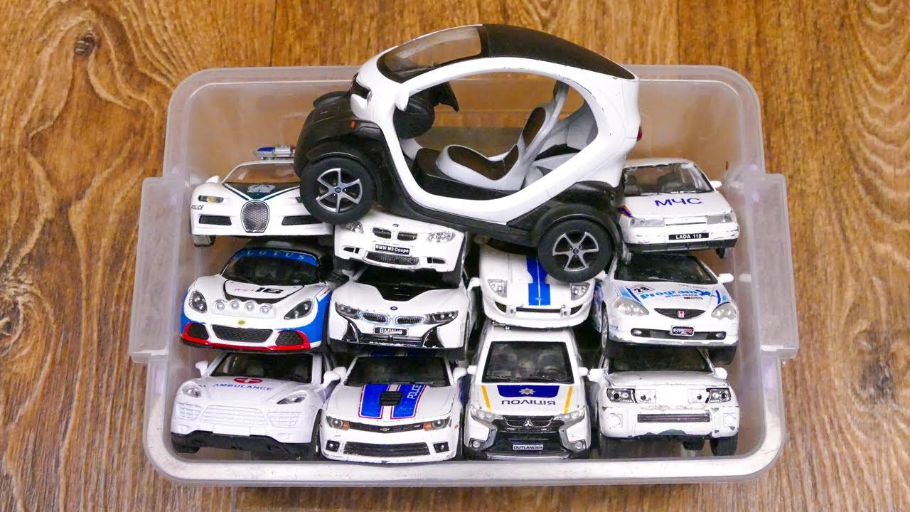 Koleski Realistic diecast model cars Electric Car collection - YouTube