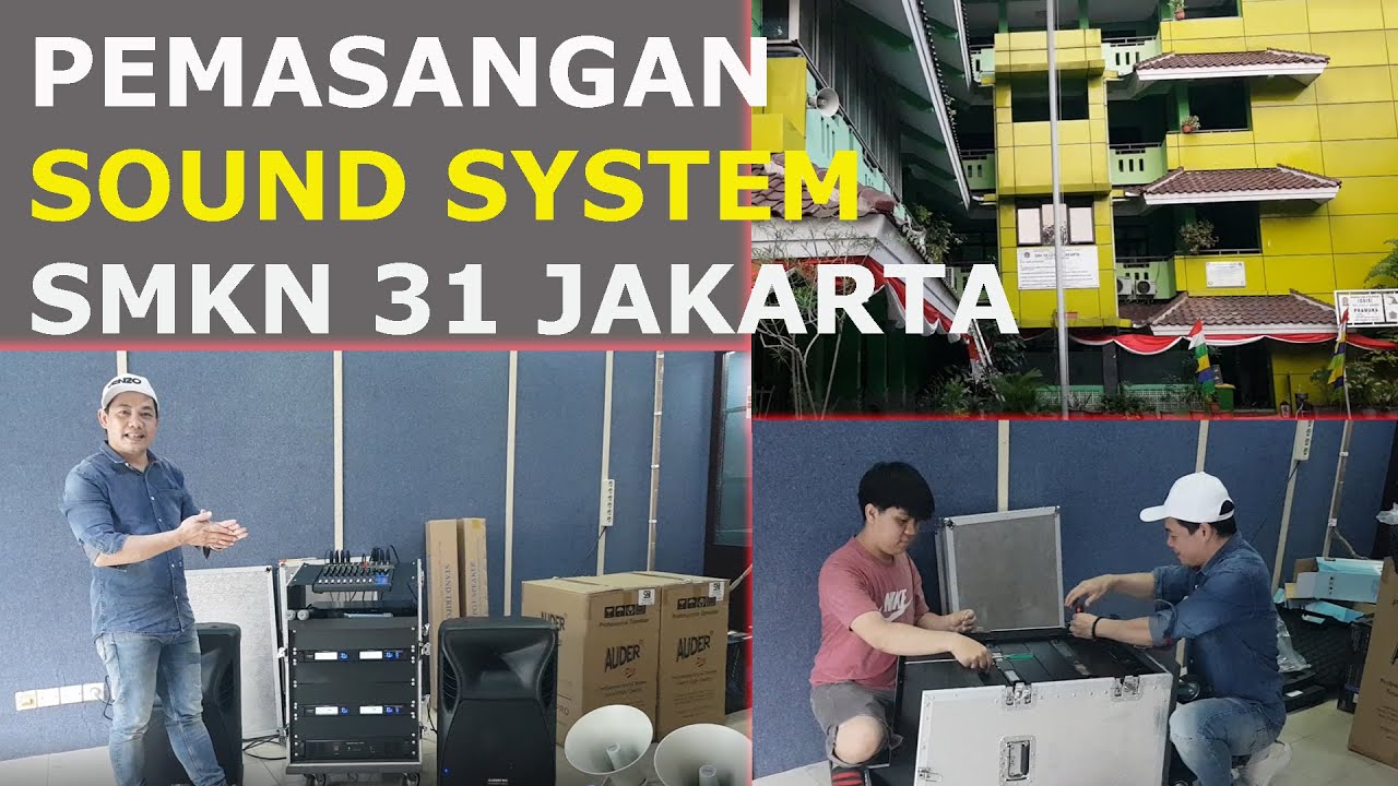 Paket sound system sekolah | sound system lapangan upacara | pemasangan ...