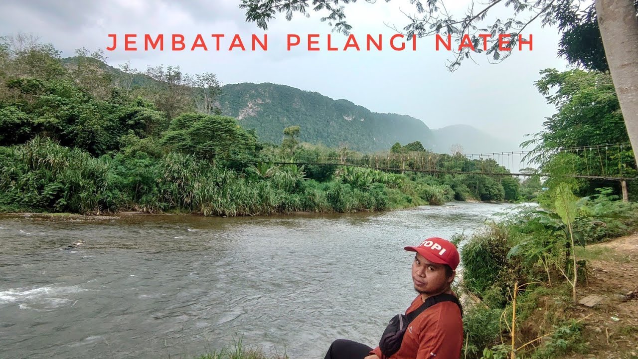 JEMBATAN GANTUNG PELANGI NATEH - HULU SUNGAI TENGAH - KALIMANTAN ...