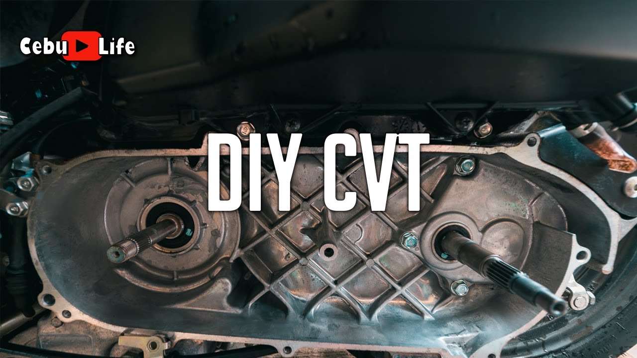 First time DIY cleaning CVT Honda Click 150i Game Changer - YouTube