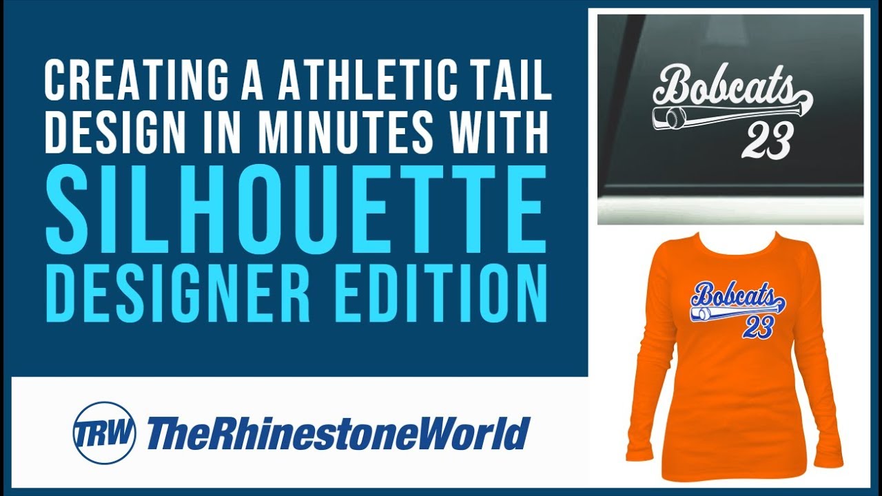 Designing a Custom Athletic Tail Vinyl Decal or Shirt in Minutes with ...