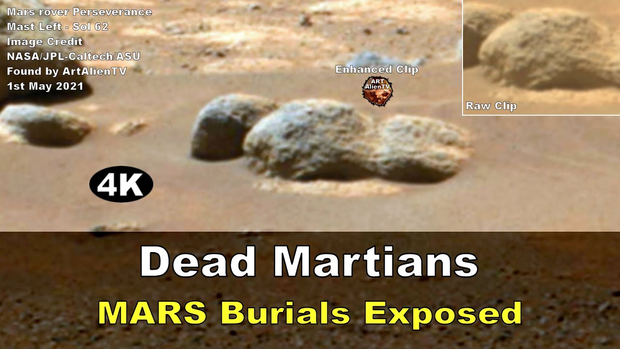 Dead Martians - MARS Burial Structures Exposed ! ArtAlienTV (4K R ...