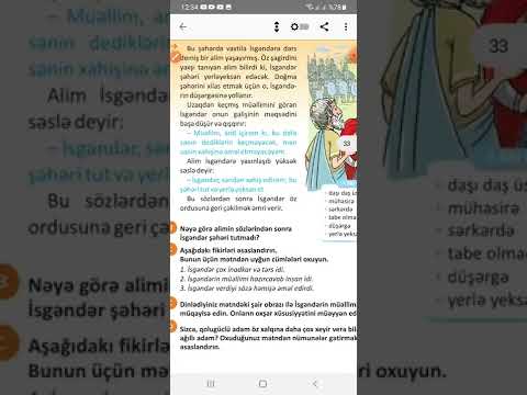2-ci sinif Azərbaycan dili( 2-ci hissə)   səh 31