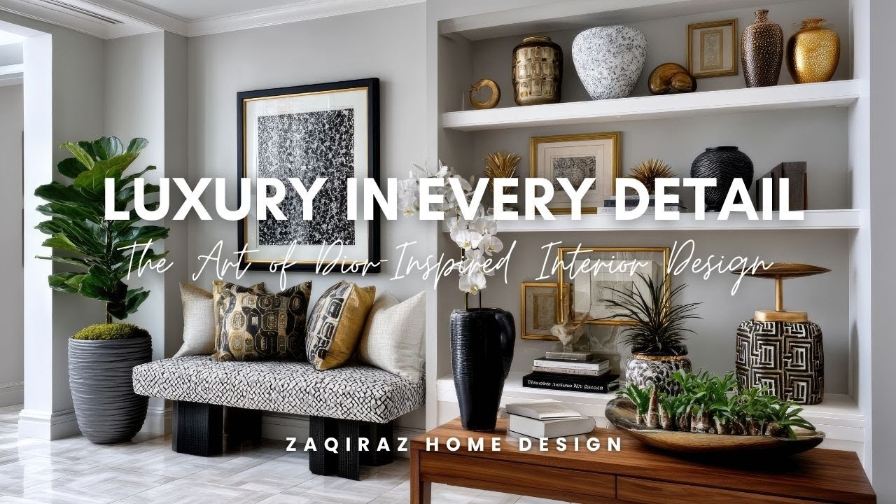 Elevate Your Home: Dior-Inspired Decor for Modern Living - YouTube