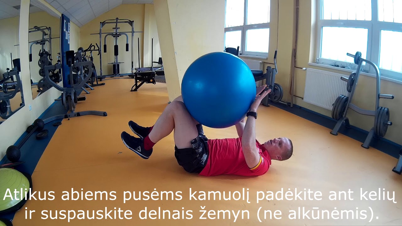 Dead bug series core stability exercise - YouTube