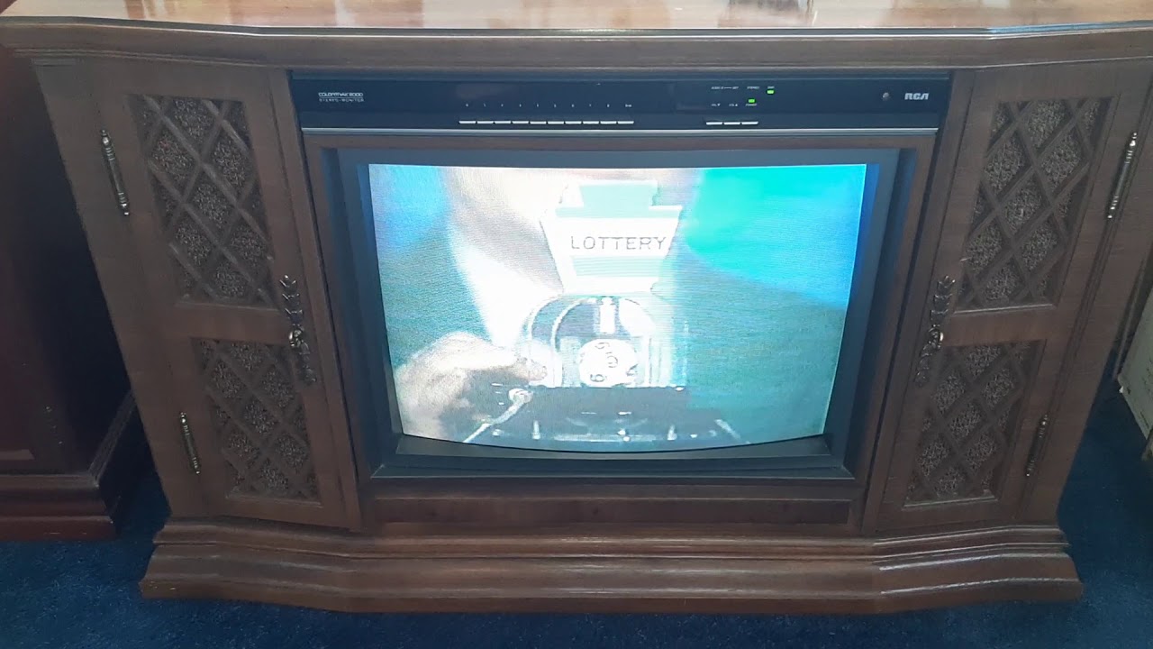 1985 RCA Colortrak 2000 Console Television Set - YouTube