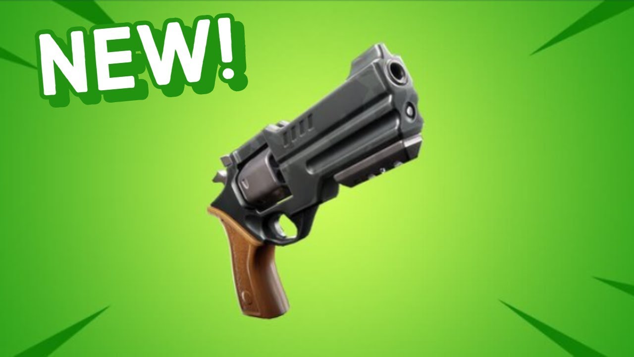 NEW REVOLVER In Fortnite Battle Royale - YouTube