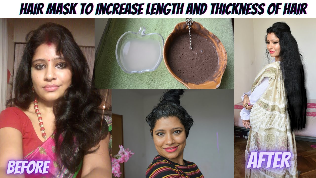 Hair Mask For Thick, Long, Strong Hair/ Best Hair Mask To Increase ...