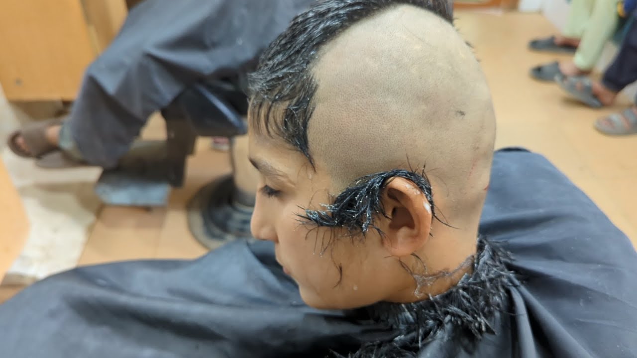 Head shave clean transformation tutorial zaibi barber shop - YouTube
