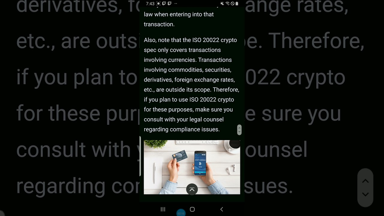 ISO-20022 COIN LIST REVEALED 1. ALGORAND 2. RIPPLE FIND OUT REST OF TOP ...