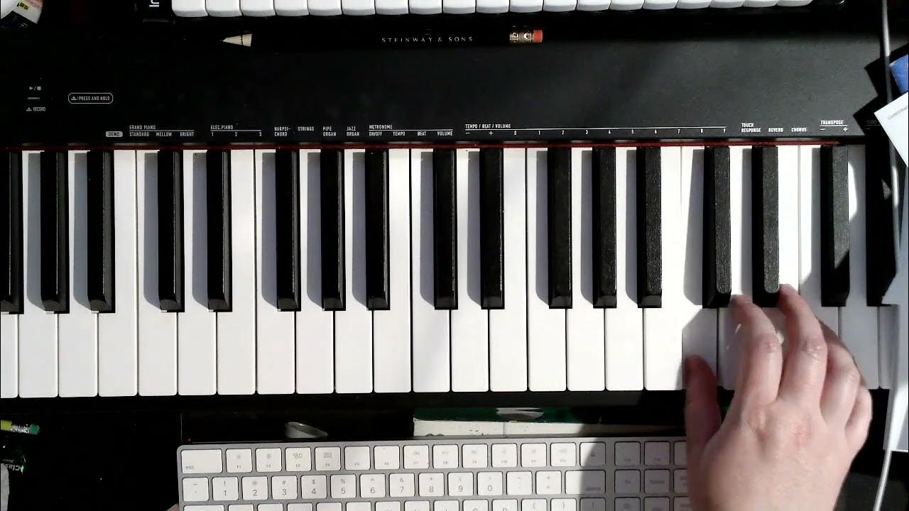 I Want It That Way Right Hand Practice - YouTube