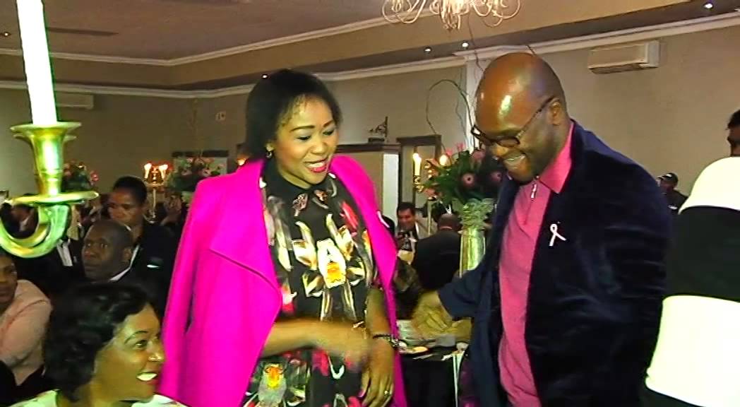 President Jacob Zuma attends Pink Tie gala dinner - YouTube