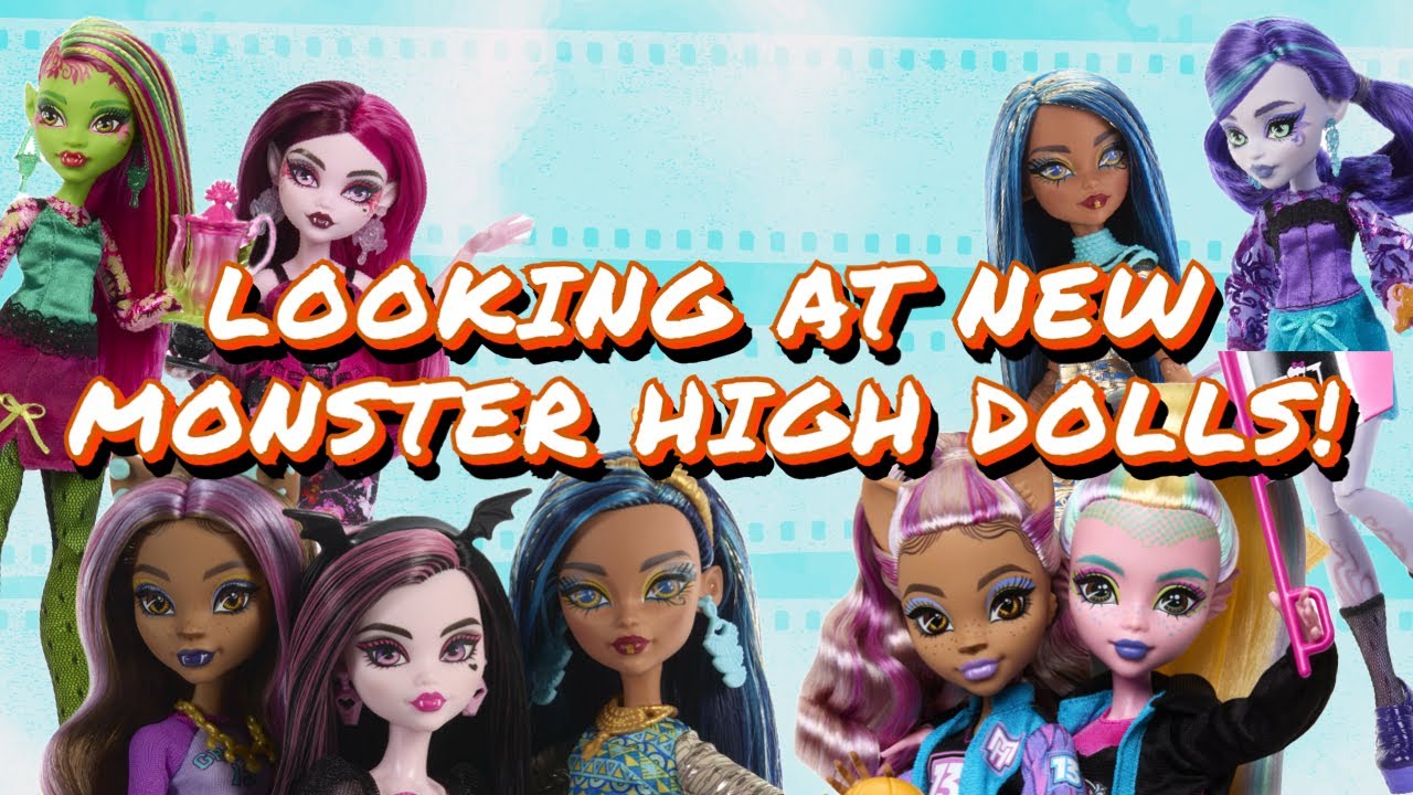 NEW MONSTER HIGH DOLLS COMING SOON!! Ft. Holiday Playsets, Skulltimate ...