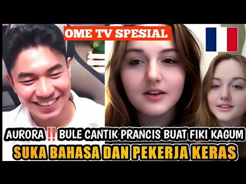 BEST OMETV!!  Bule cantik Prancis ini punya banyak kesamaan dengan Fiki Naki - Ome TV 