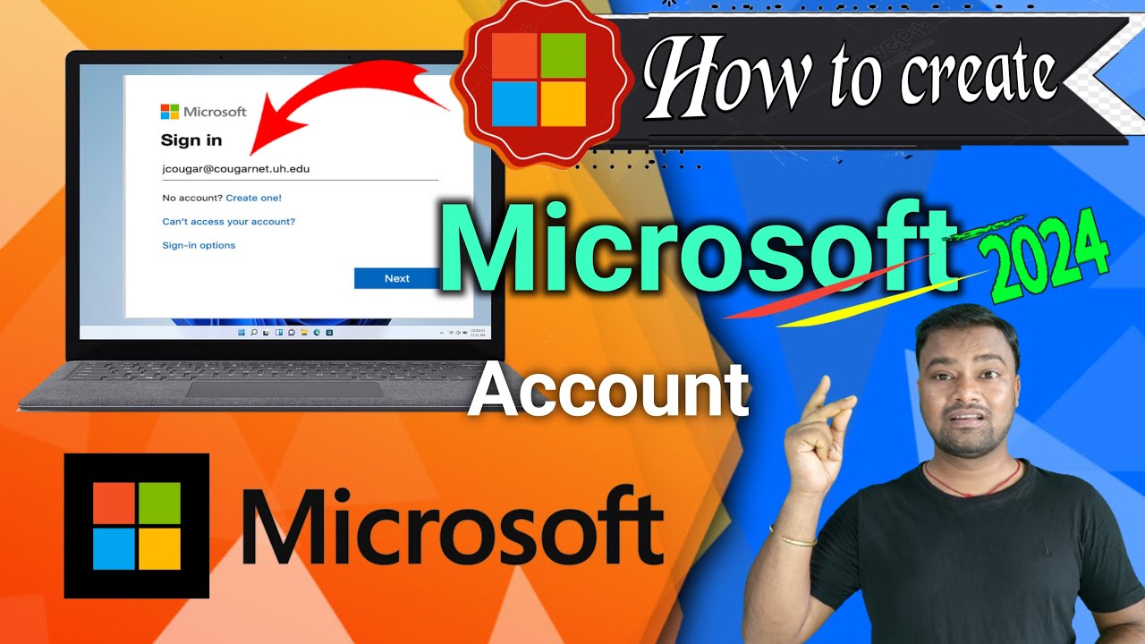 How To Create Microsoft Account 2024 Microsoft Account Kaise Banaye 🔥 Youtube