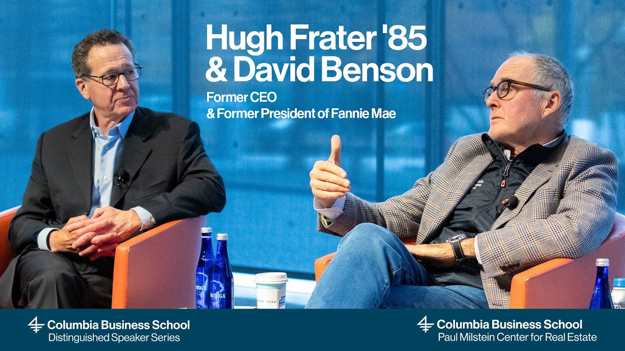 Hugh Frater ’85 and Dave Benson, Former CEO and Former President of ...