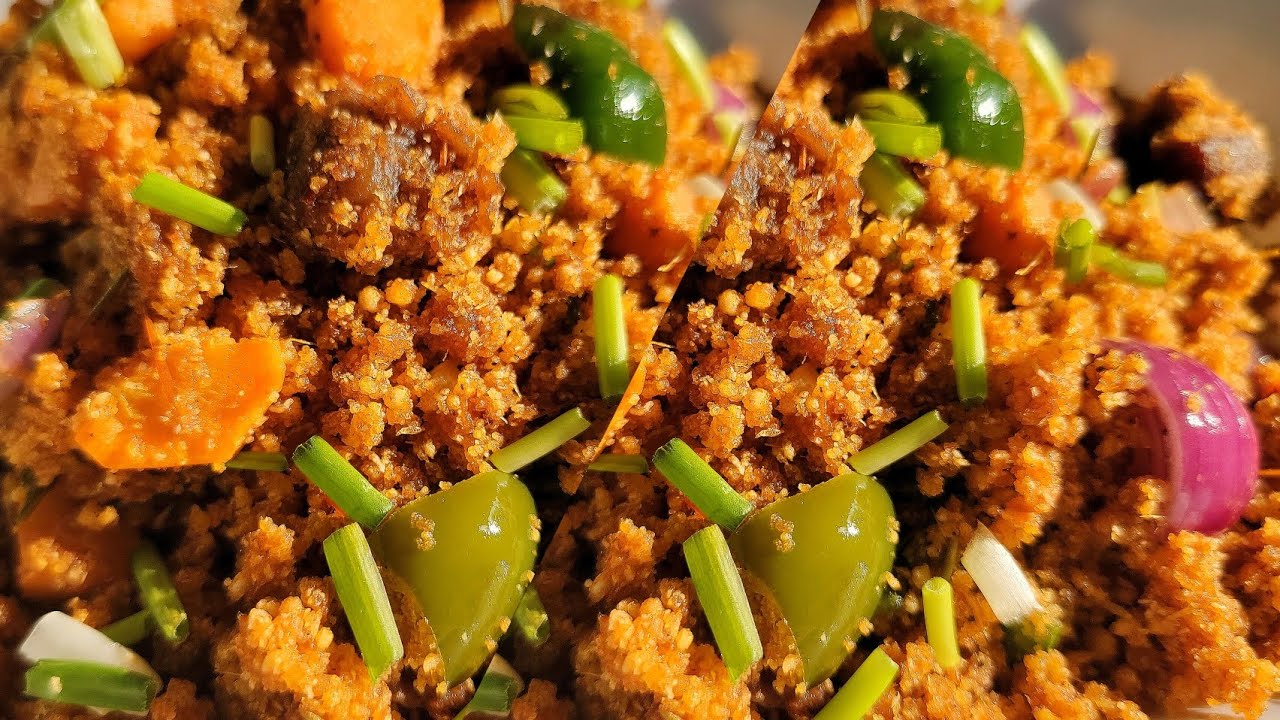 How To Make Easy and Delicious Gari fortor/Gari Jollof Recipe - YouTube