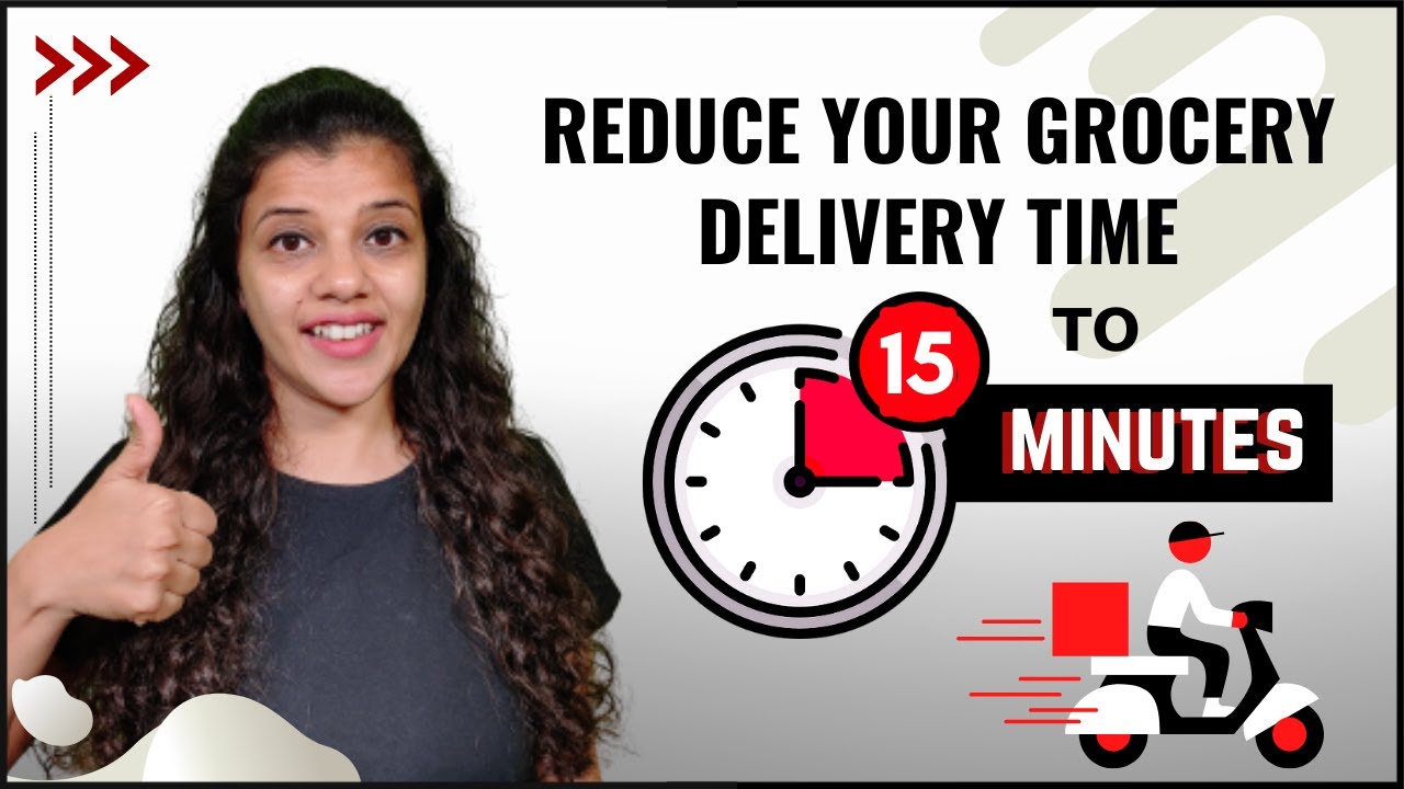 Deliver Grocery in 15 Minutes #onlinesupermarket #ecommerce # ...