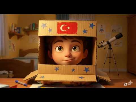 1. Sınıf Türkçe: Astronot Şiiri 🚀 | Nur İçözü Animasyon 