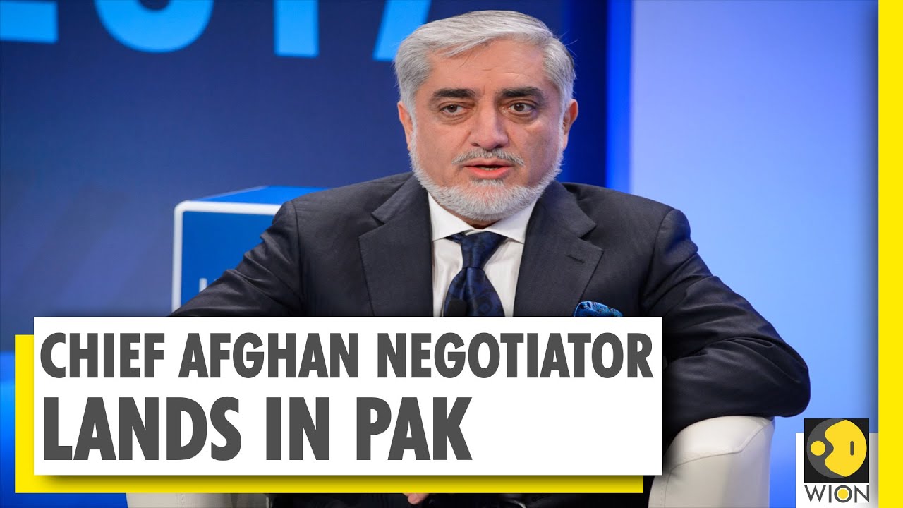 Afghan official Abdullah Abdullah in Pakistan for talks on peace bid ...