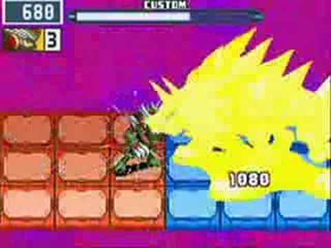 Megaman (Slash Cross) vs Gregar - YouTube