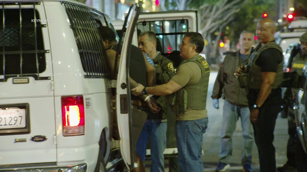 3 Apprehended in Sheriff's Joint Task Force Operation in Downtown Los ...