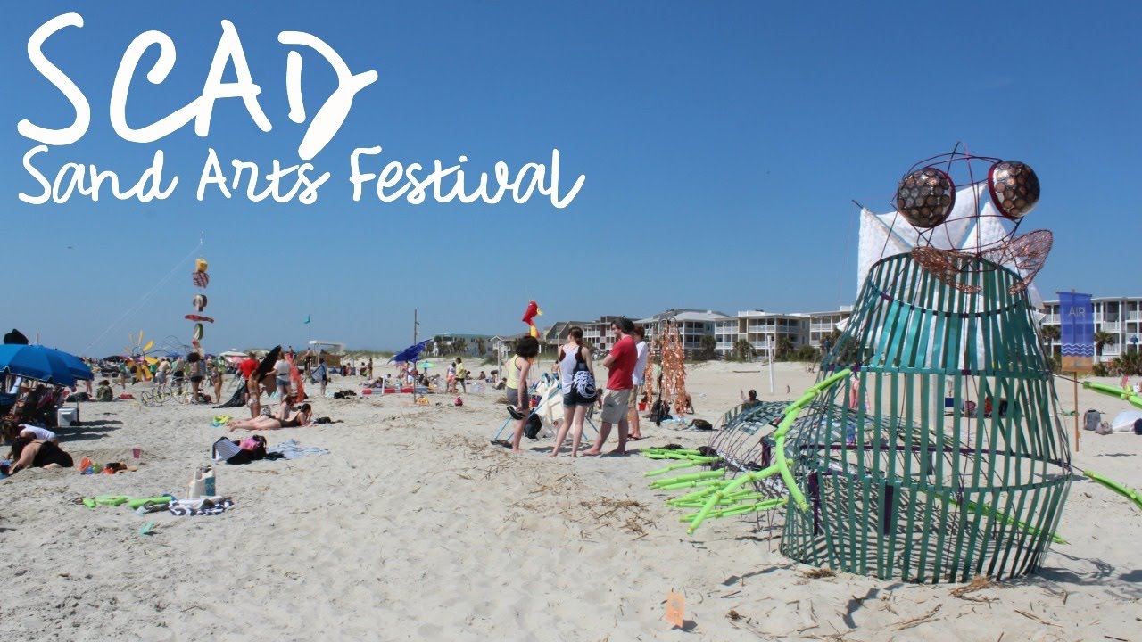 SCAD Sand Arts Festival 2017 - YouTube
