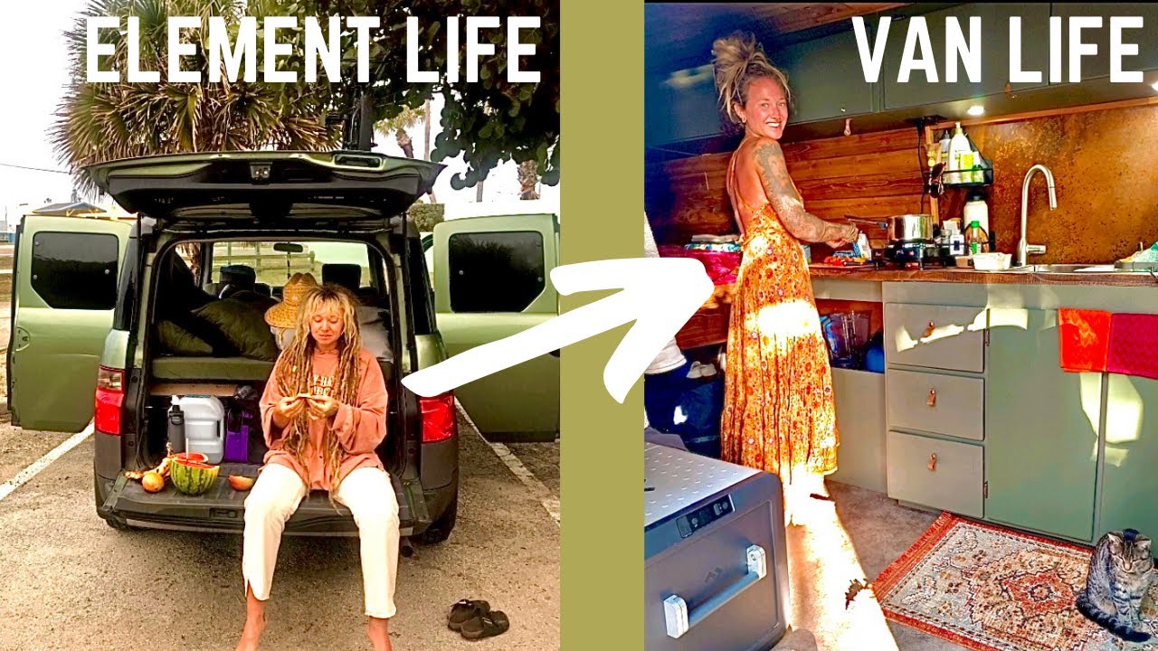 GOODBYE HONDA ELEMENT! This is van life... - YouTube