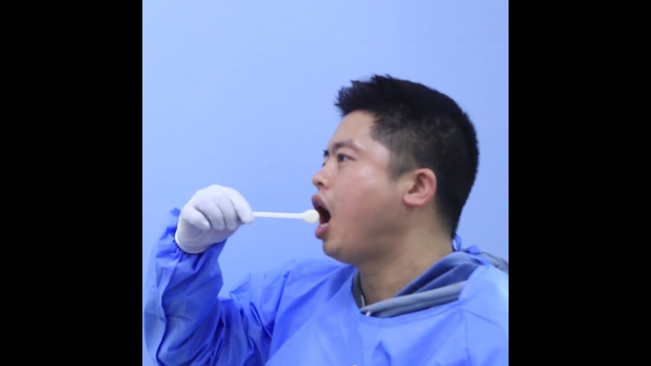 home use saliva forensic dna sample saliva collection card like whatman ...