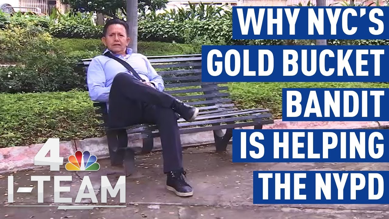 Why NYC's Gold Bucket Bandit Says the Game Is Up - YouTube