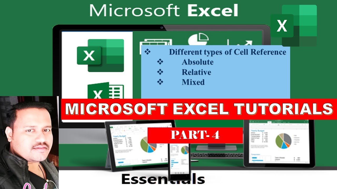 MASTER IN MS EXCEL FULL TUTORIAL | PART- 4 | USE OF CELL REFERENCE ...