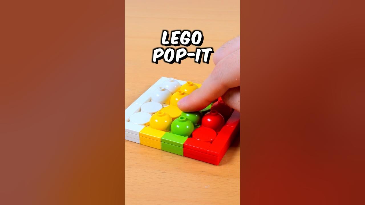 Satisfying LEGO Pop It - YouTube