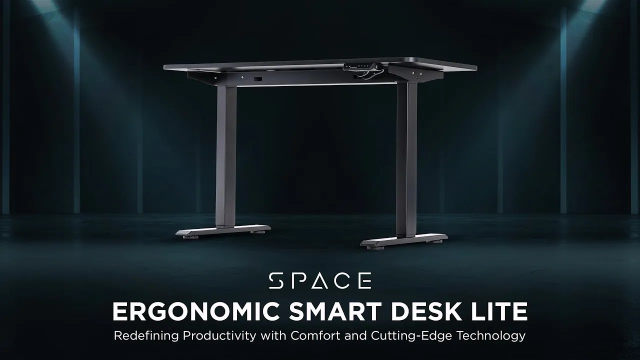 SPACE - Ergonomic Smart Desk Lite - YouTube