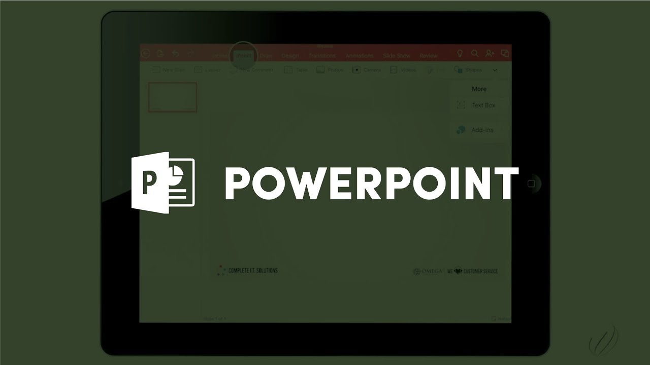 Navigating Powerpoint For Ipad and Iphone - YouTube