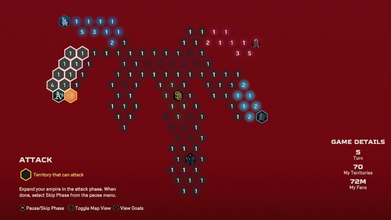 MLB The Show 25: 4/11 Update PALM TREE Conquest Map All Rewards ...