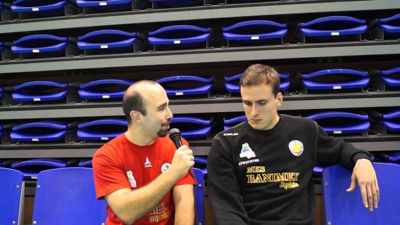 Sebastian Warda rodowity Olsztynianin przed meczem z AZS Olsztyn - YouTube