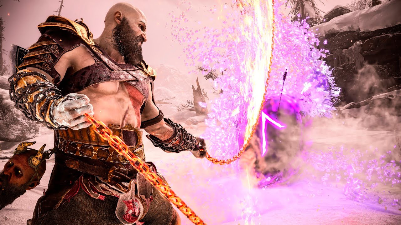 God of War - Ragnarok : Frost Phantom Battle | No Damage | PlayStation ...