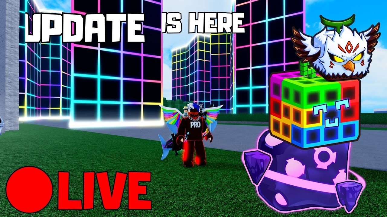 🔴 | GRAVITY BARRIER and FALCON Rework Update has ARRIVED in Blox fruits ...