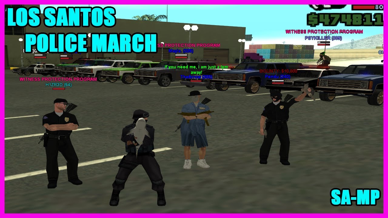 WTLS - Police Marching | Promo Video | Los Santos Police Department ...