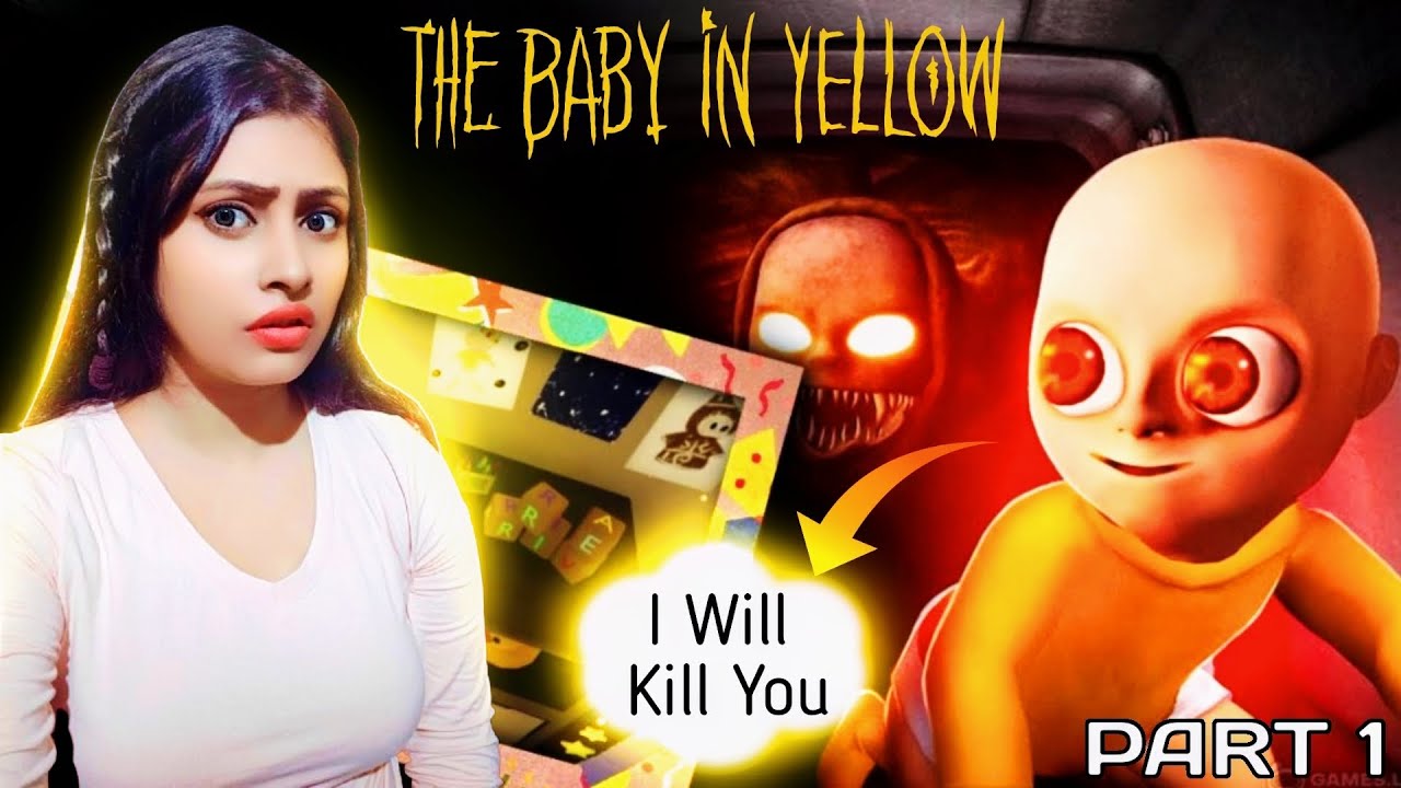 Can I Escape From This Evil Baby 😯| The Baby In Yellow - YouTube