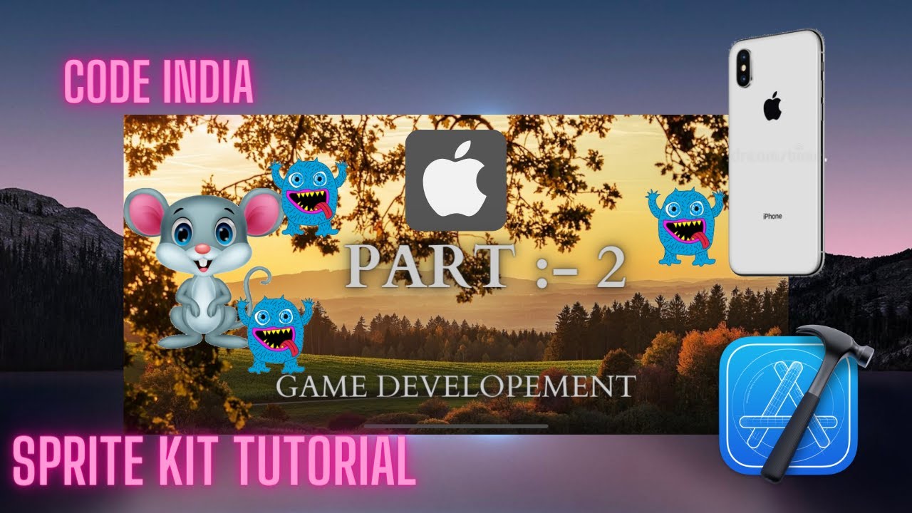 #codeindia#SpriteKit #iOSgamedevelopment #skAction#skcontactdelegate#Swift #ios#appdevelopment ...