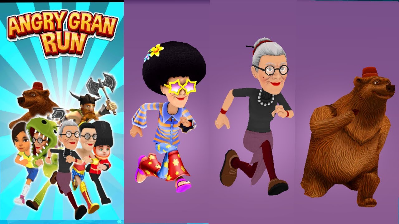 Angry Gran Run gameplay walkthrough best all (Android, IOS) #gameplay # ...