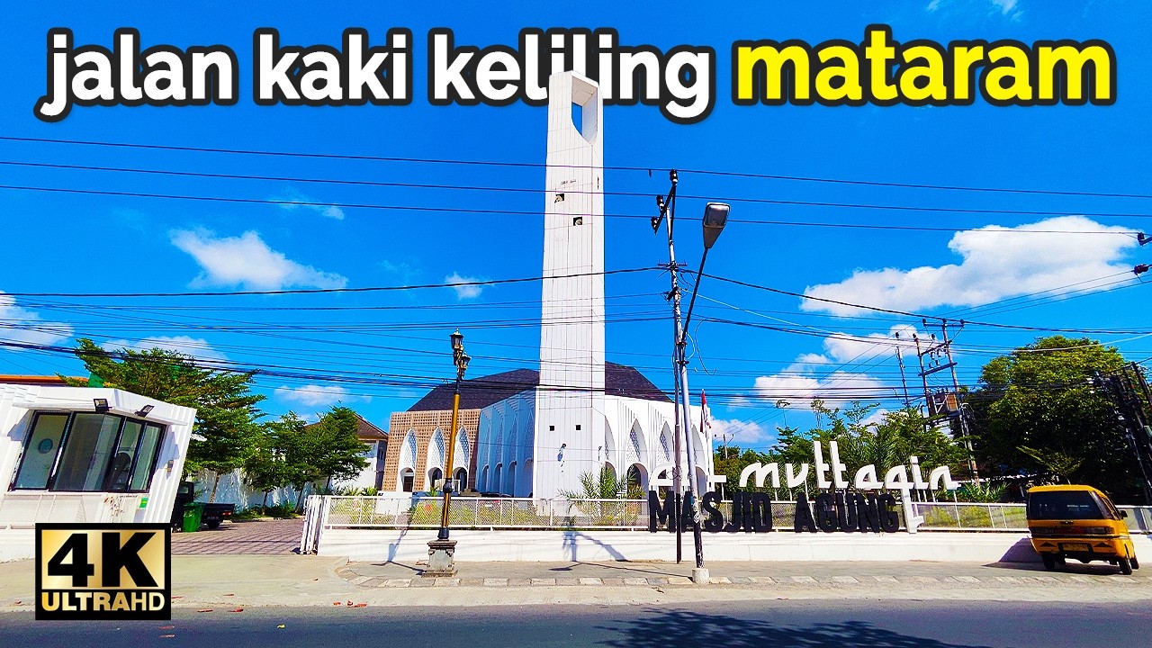 Jalan Kaki Keliling Kota Mataram dari Taman Mayura ke Mataram Mall ...