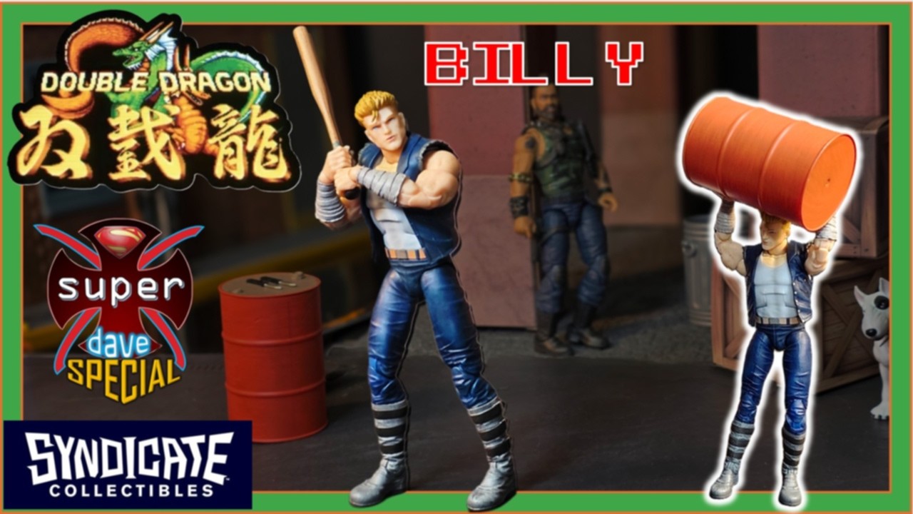 Double Dragon Billy Action Figure Review Syndicate Collectibles - YouTube