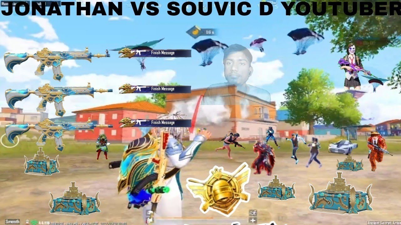 😱OMG! JONATHAN GAMING IN LOBBY RANDOM GAME PLAY ||SOUVIK D ||MIGHIL ...